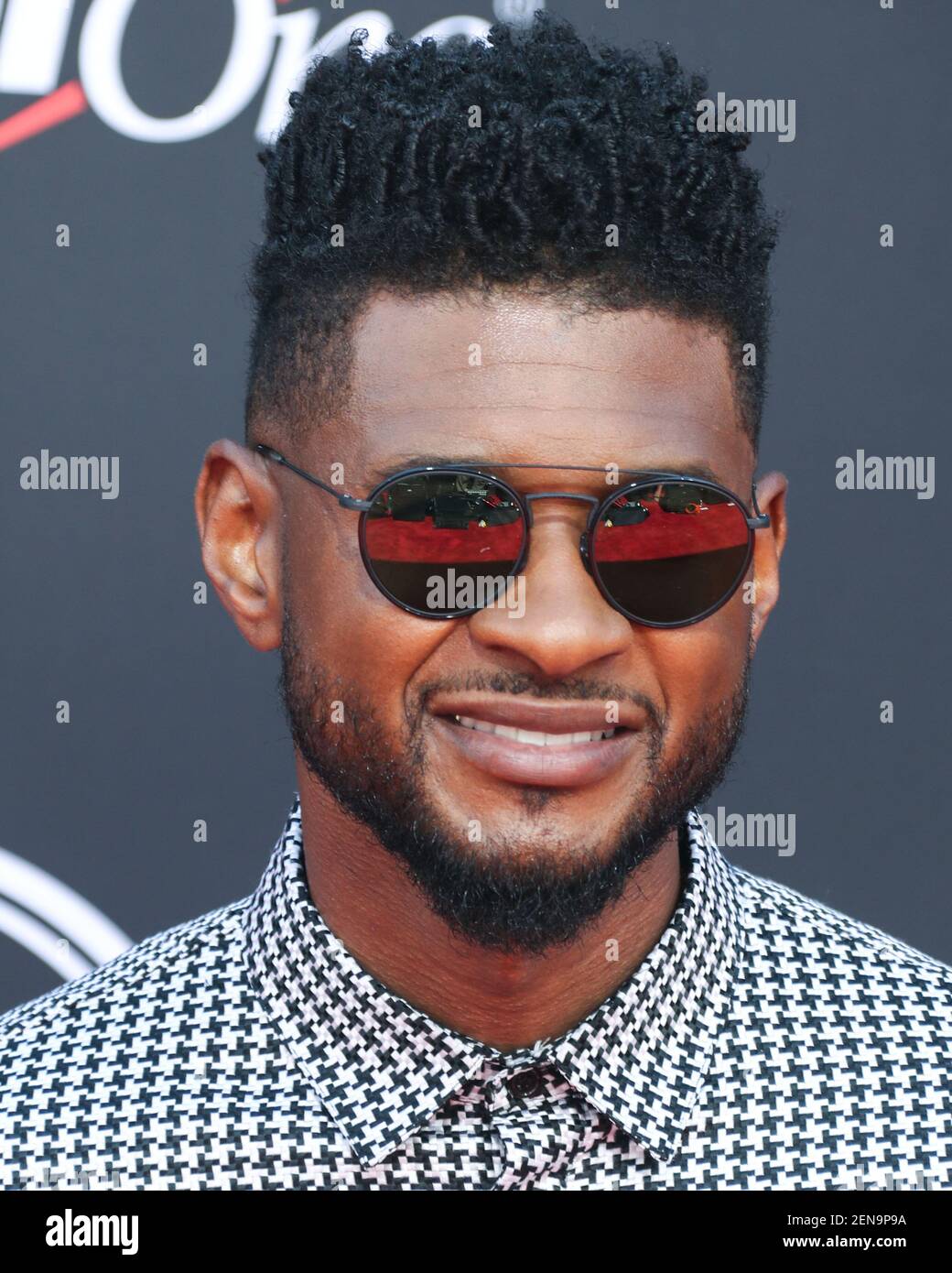 LOS ANGELES, CALIFORNIA, USA - JULY 10: Singer Usher Raymond IV arrives ...