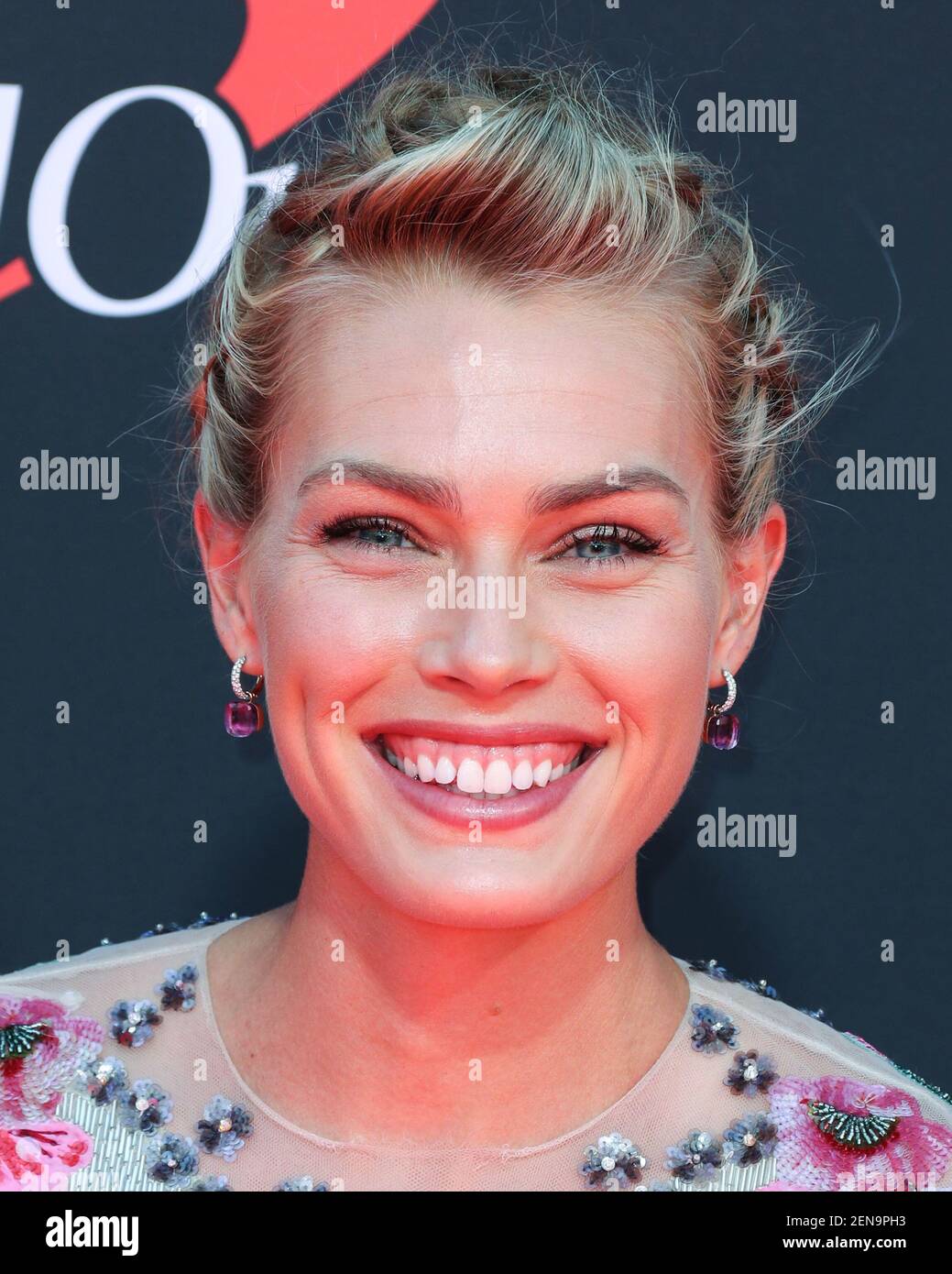 LOS ANGELES, CALIFORNIA, USA - JULY 10: American olympic athlete ...