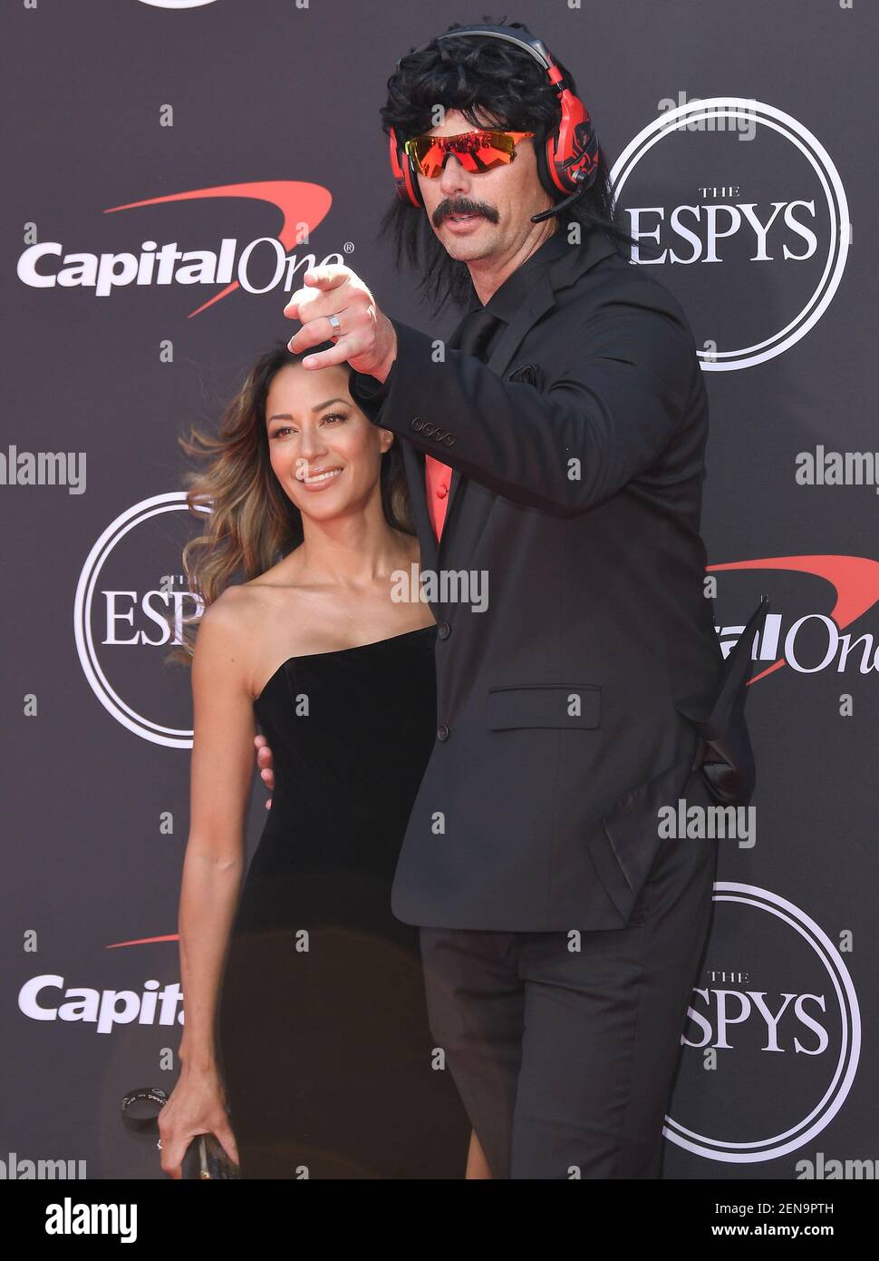 Dj Disrespect arrives at The 2019 ESPYs held at the Microsoft Theater ...