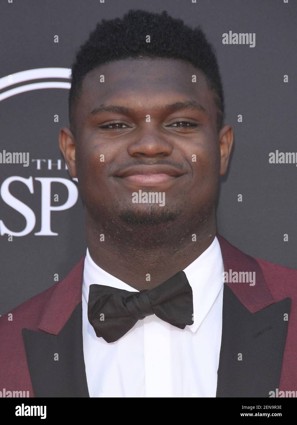 Zion Williamson arrives at The 2019 ESPYs held at the Microsoft Theater ...