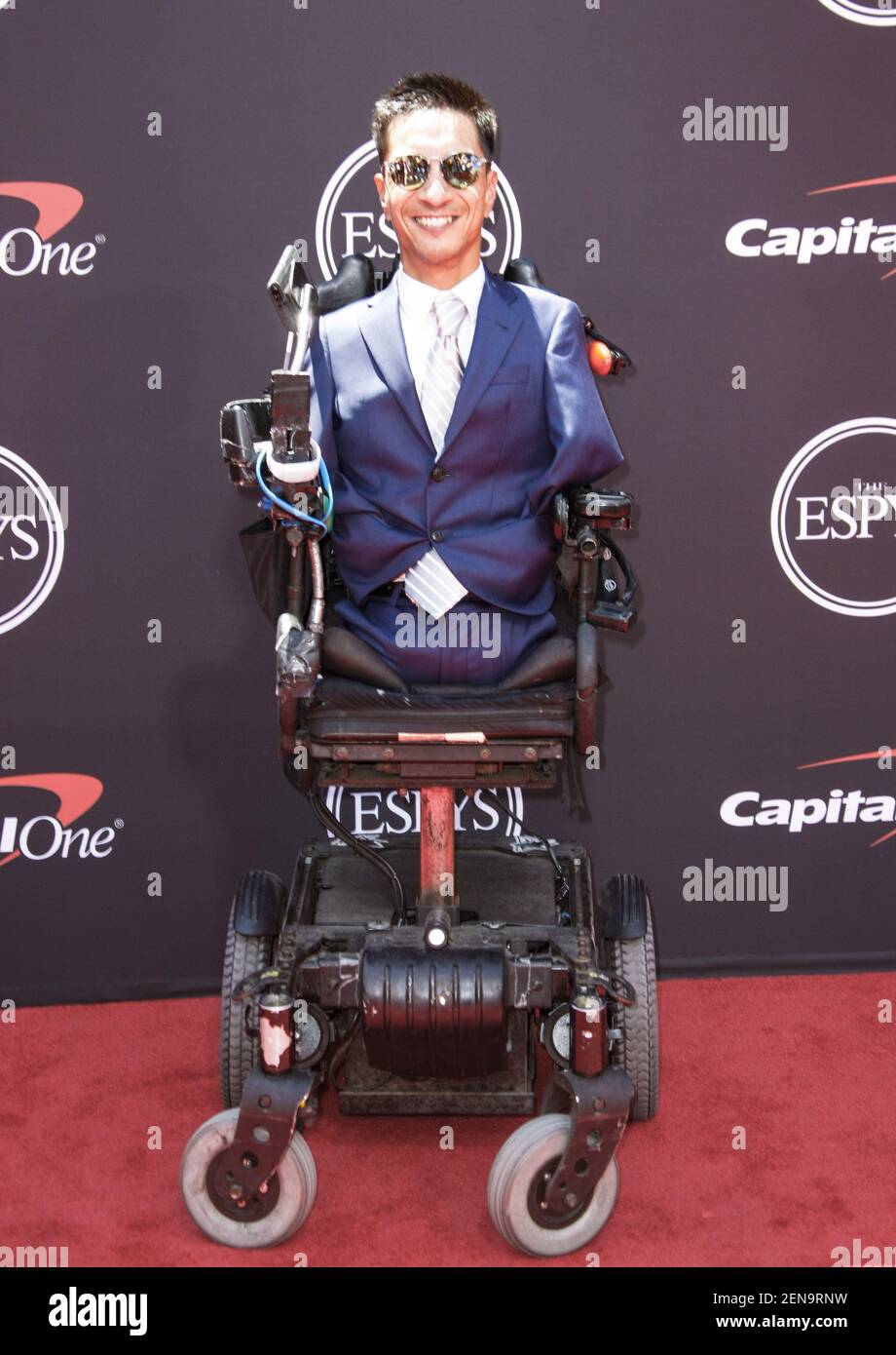 Coach Rob Mendez attends The 2019 ESPYS presented by Capital One at the ...