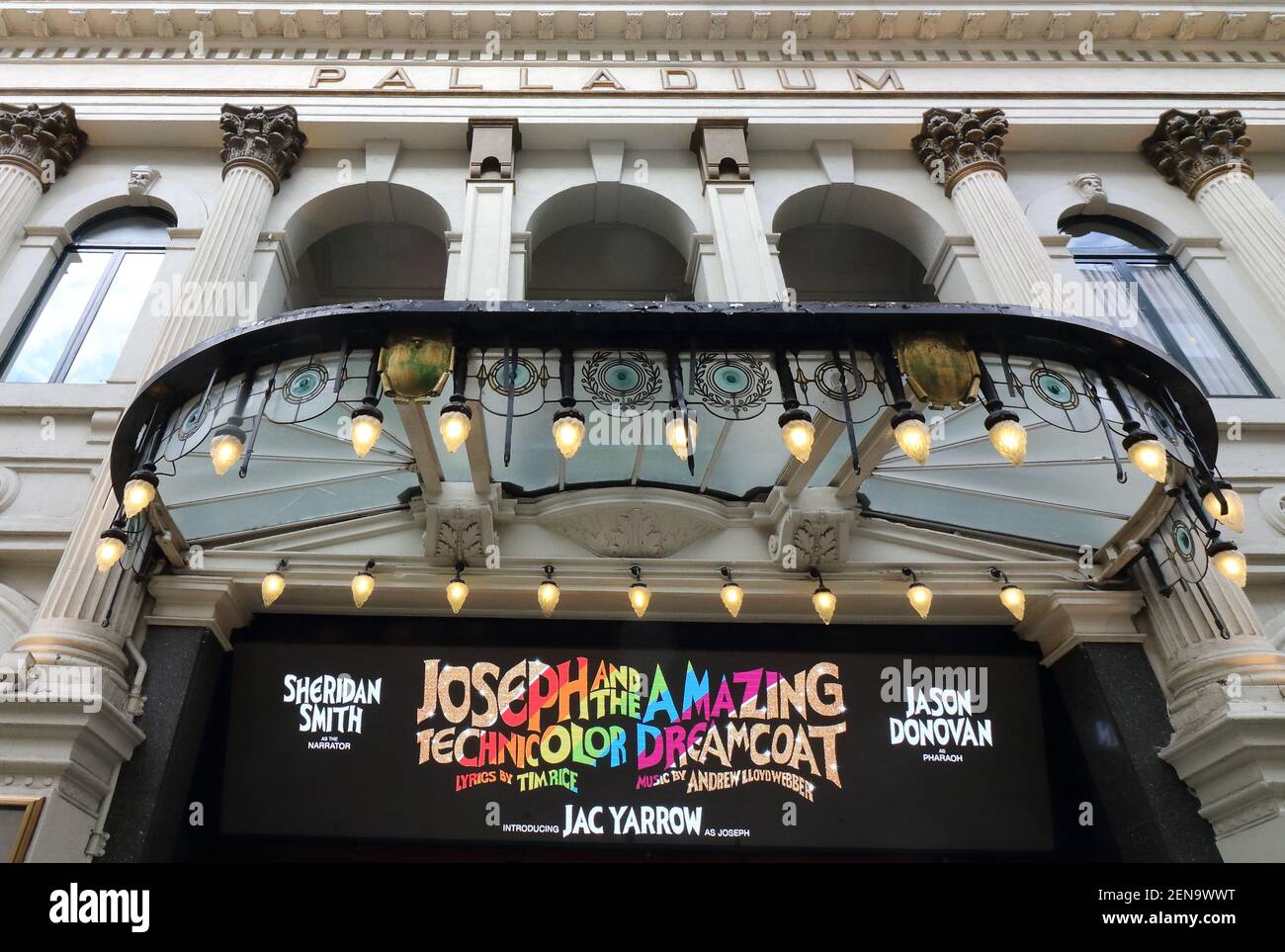 Exterior of the theatre at the Joseph and the Amazing Technicolor ...