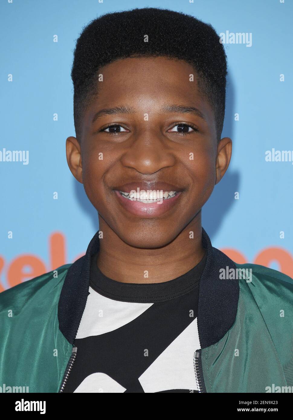 Lex Lumpkin arrives at the Nickelodeon Kids' Choice Sports 2019 held at ...