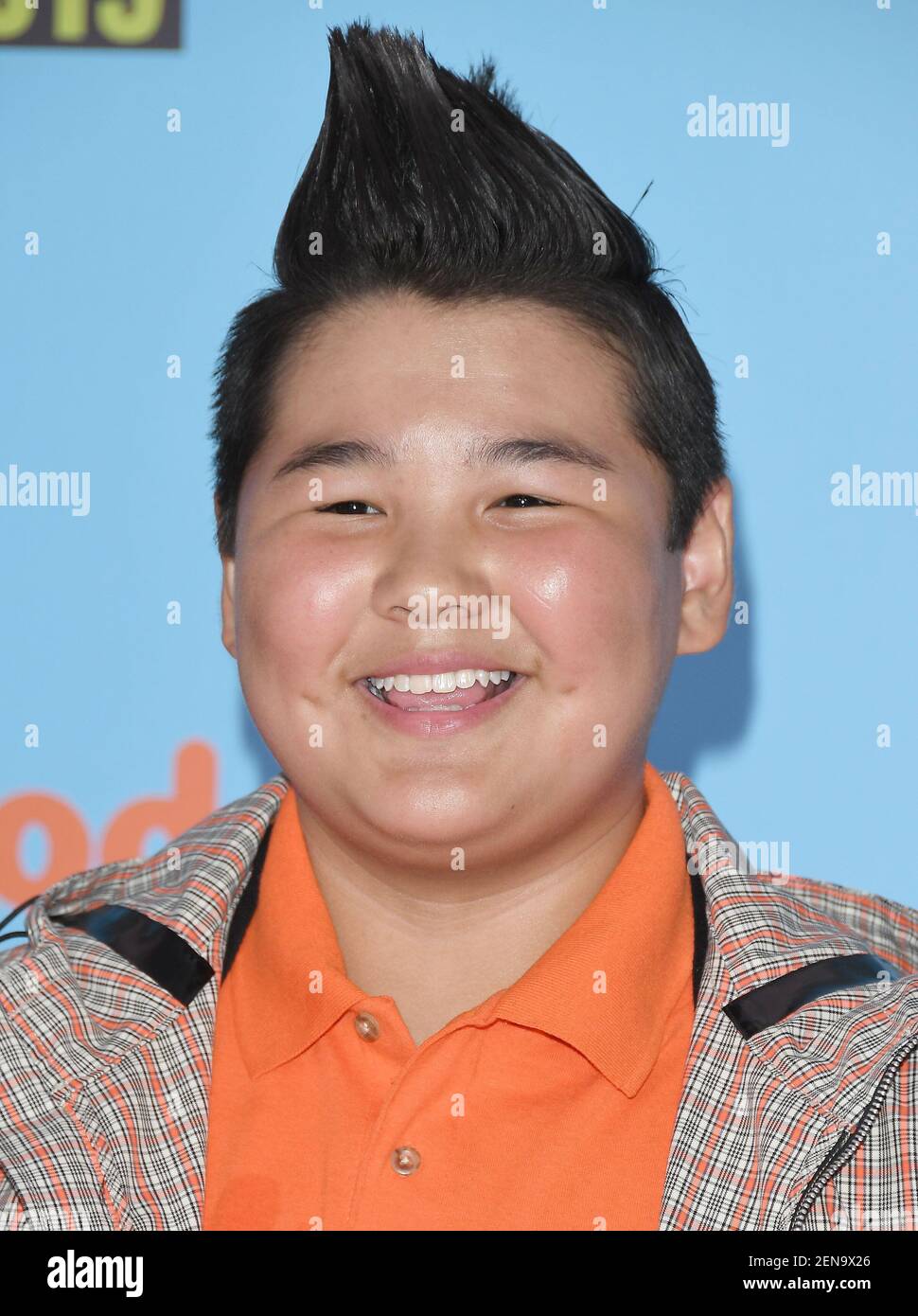 Chinguun Sergelen arrives at the Nickelodeon Kids' Choice Sports 2019 ...