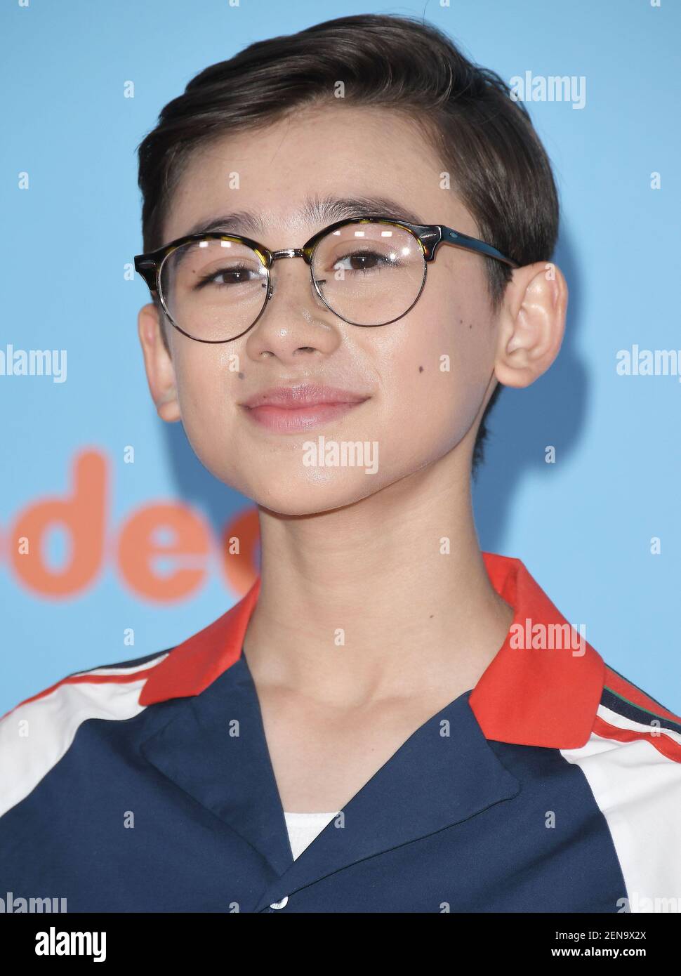 Nathan Janak arrives at the Nickelodeon Kids' Choice Sports 2019 held ...