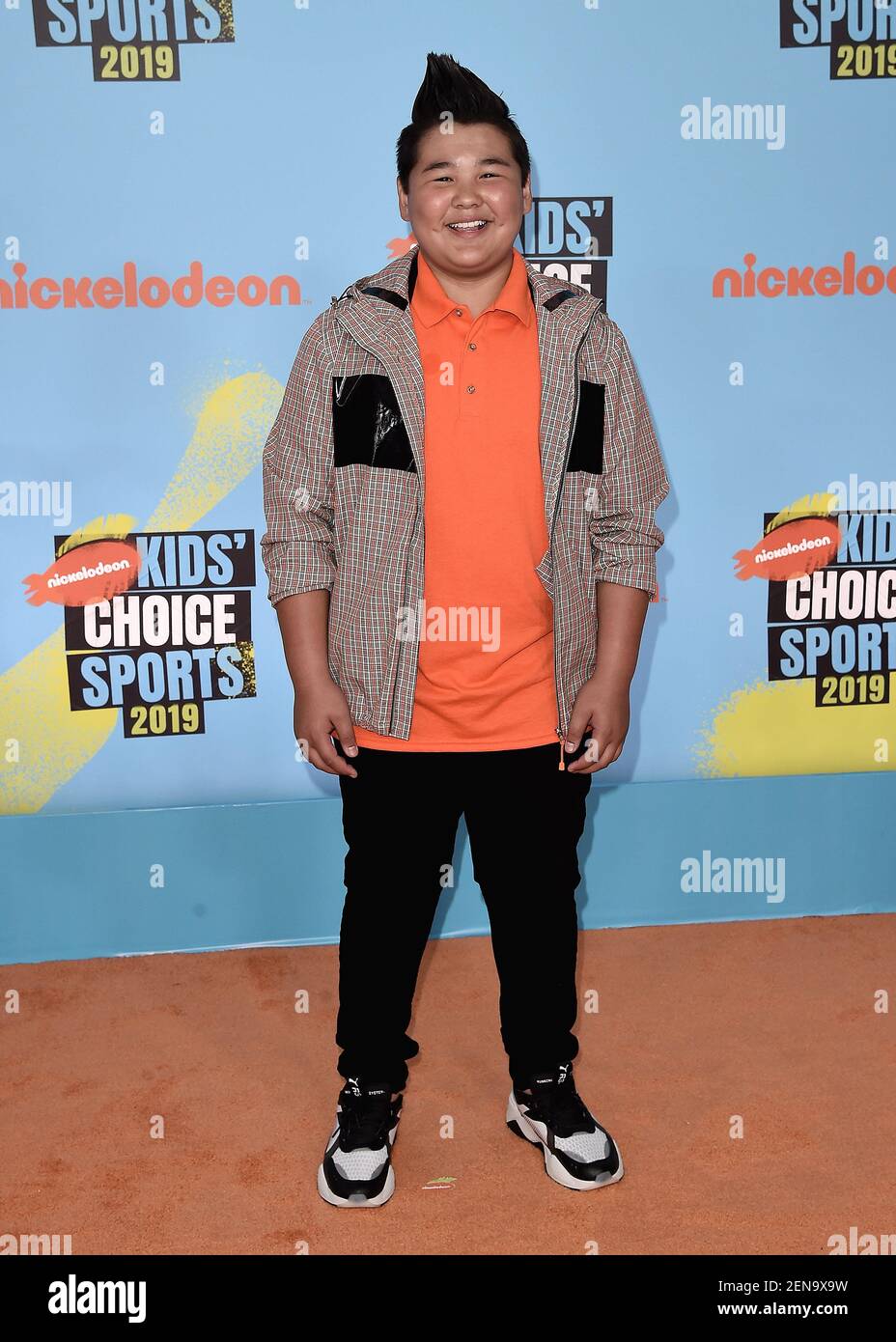 SANTA MONICA, CA - JULY 11: Chinguun Sergelen at Nickelodeon's Kids ...