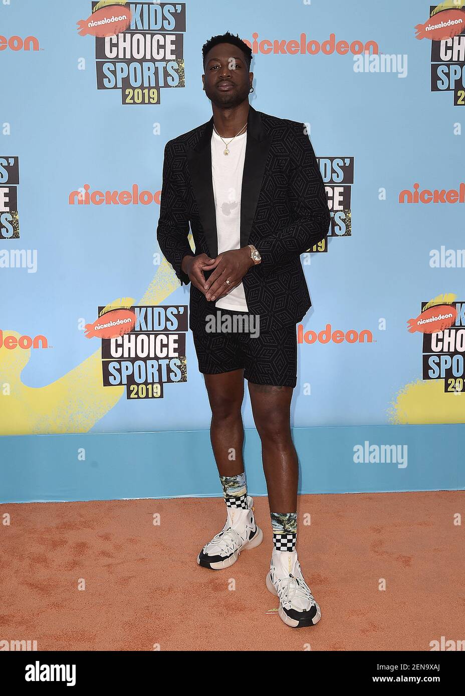 SANTA MONICA, CA - JULY 11: Dwayne Wade at Nickelodeon's Kids' Choice ...