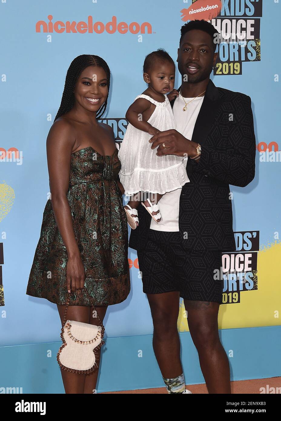 SANTA MONICA, CA - JULY 11: Gabrielle Union and Dwayne Wade at ...