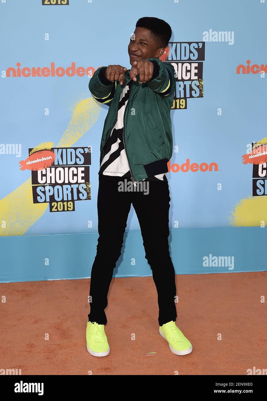 SANTA MONICA, CA - JULY 11: Lex Lumpkin at Nickelodeon's Kids' Choice ...