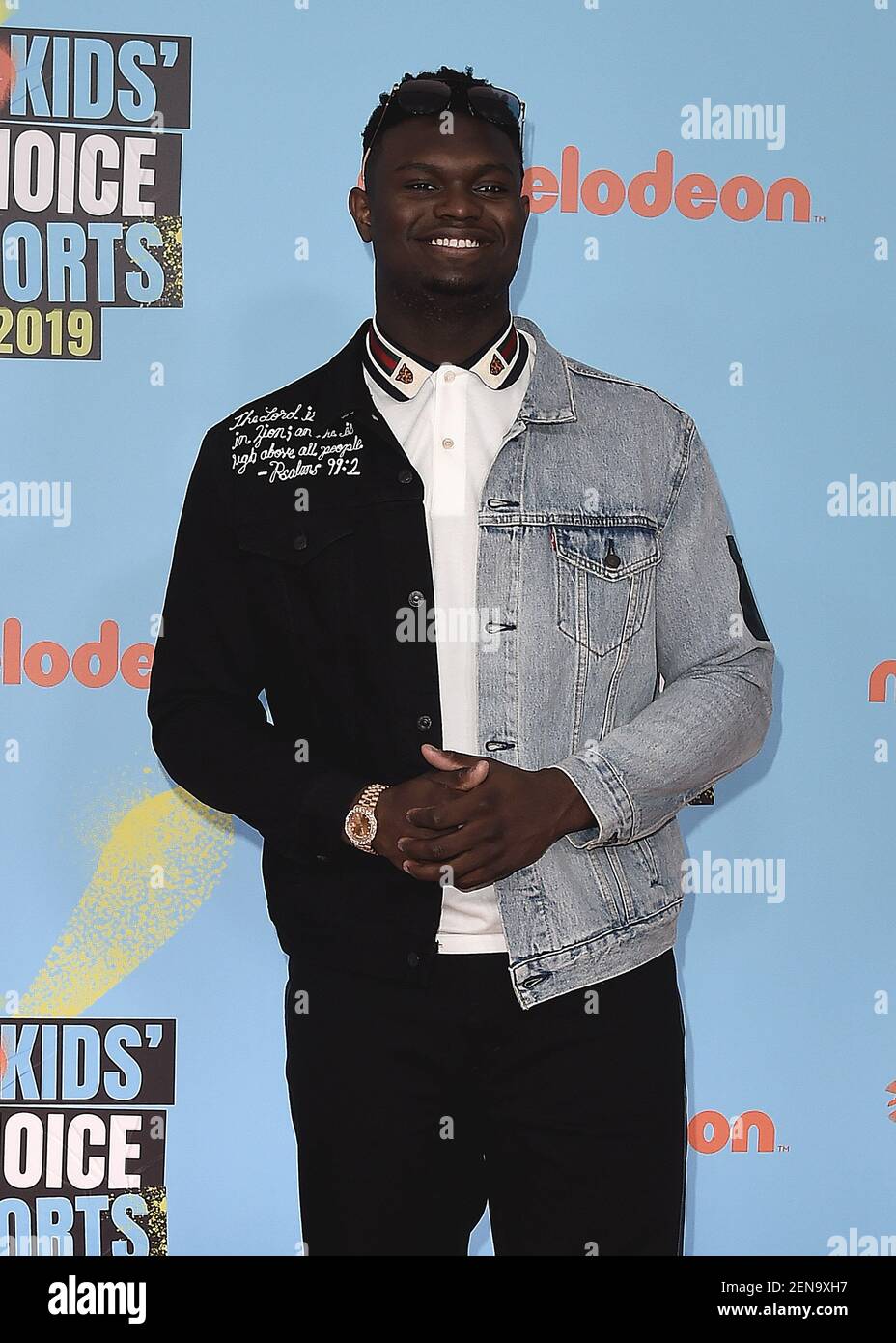 SANTA MONICA, CA - JULY 11: Zion Williamson at Nickelodeon's Kids ...