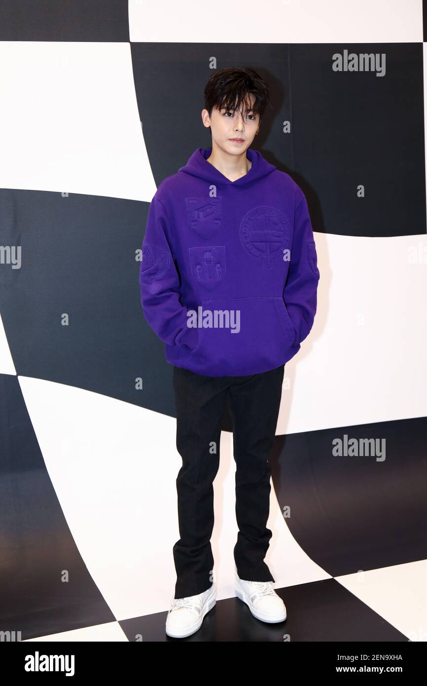 Chinese actor and singer Hou Minghao, also known as Neo Hou, attends ...