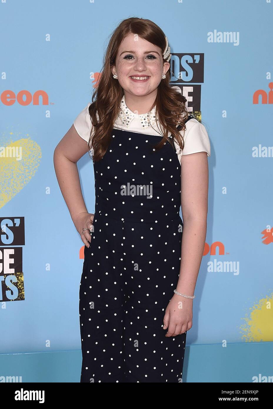 SANTA MONICA, CA - JULY 11: Reece Caddell at Nickelodeon's Kids' Choice ...