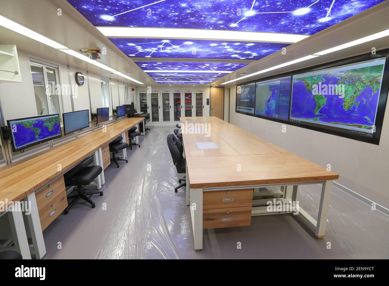 Views inside Xue Long II, the first Chinese independently-build ...