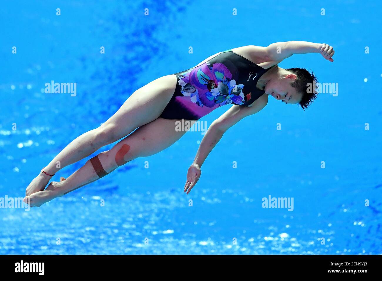 Yiwen Chen CHN China Gwangju South Korea 12/07/2019 Diving Women's 1m ...