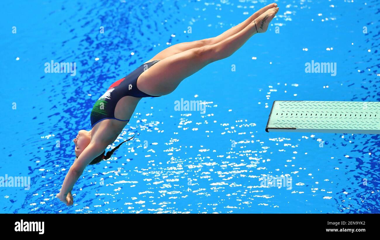 Elena BERTOCCHI ITA ITALY Gwangju South Korea 12/07/2019 Diving Women's ...