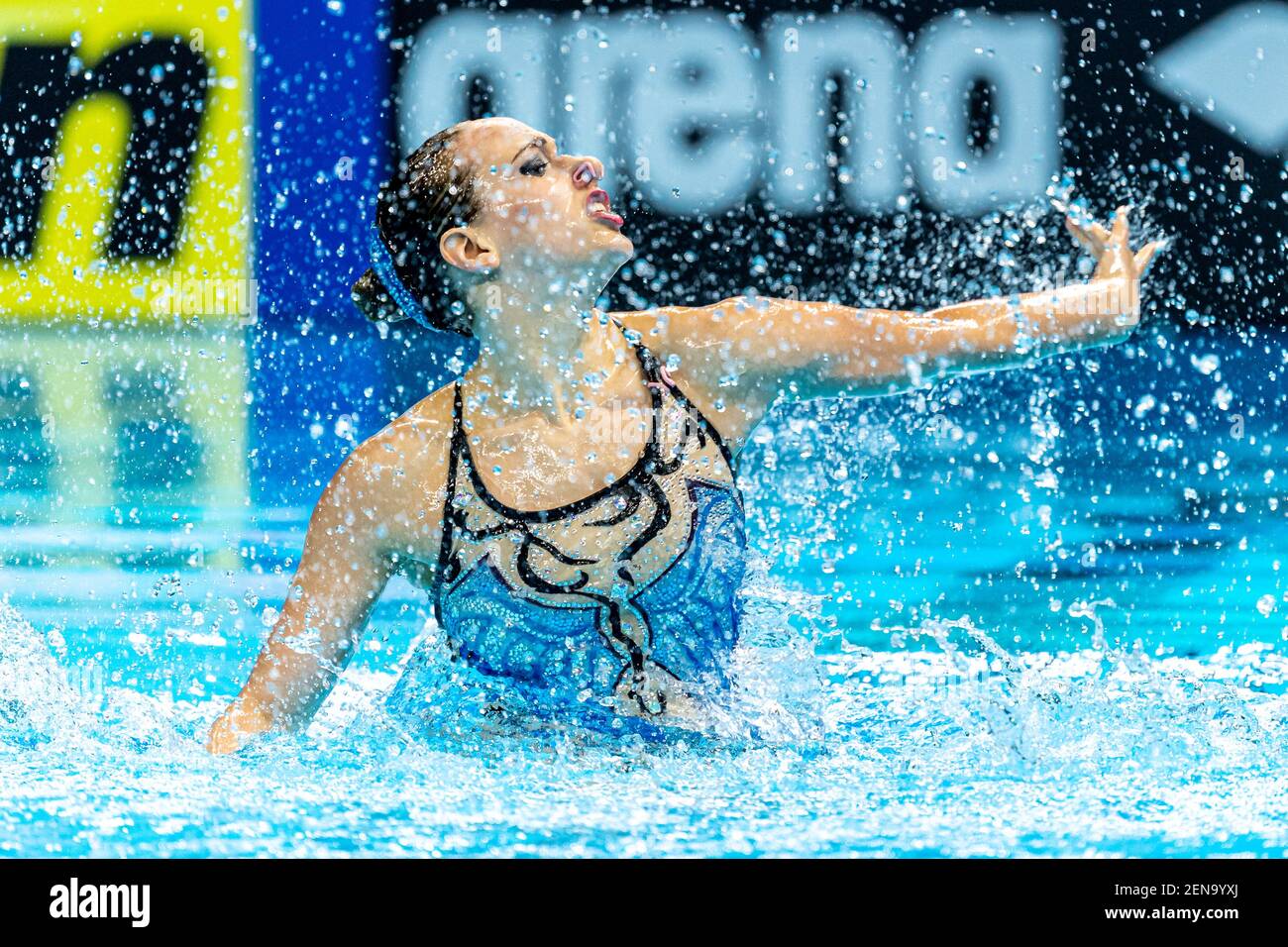 MECHNIG Lara LIE Gwangju South Korea 12/07/2019 Artistic Swimming Solo Technical Preliminaries ...