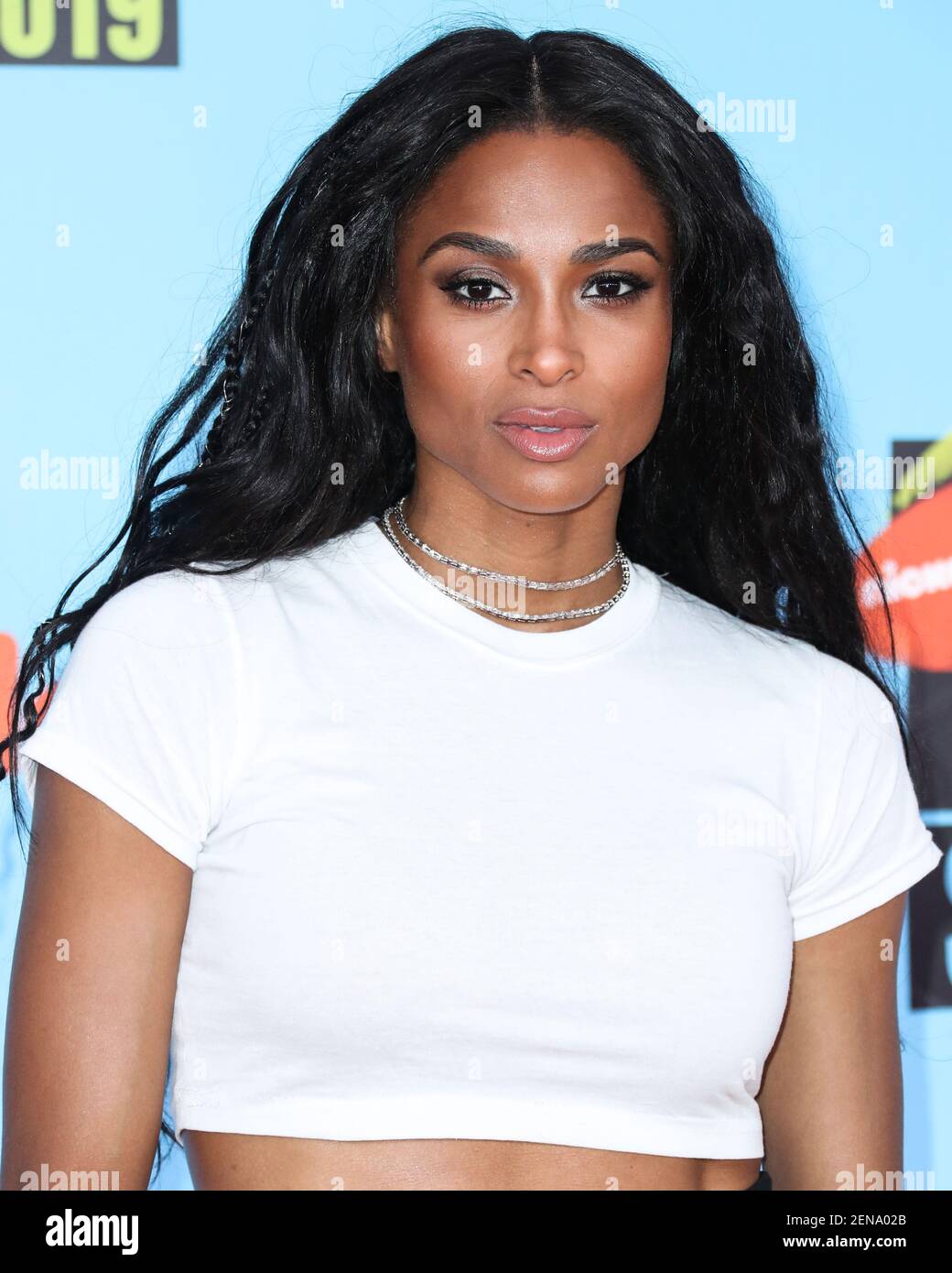 SANTA MONICA, LOS ANGELES, CALIFORNIA, USA - JULY 11: Singer Ciara ...