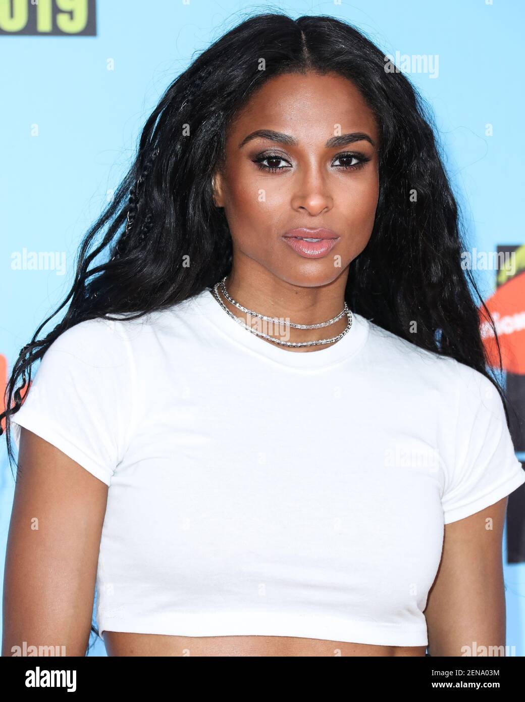 SANTA MONICA, LOS ANGELES, CALIFORNIA, USA - JULY 11: Singer Ciara ...