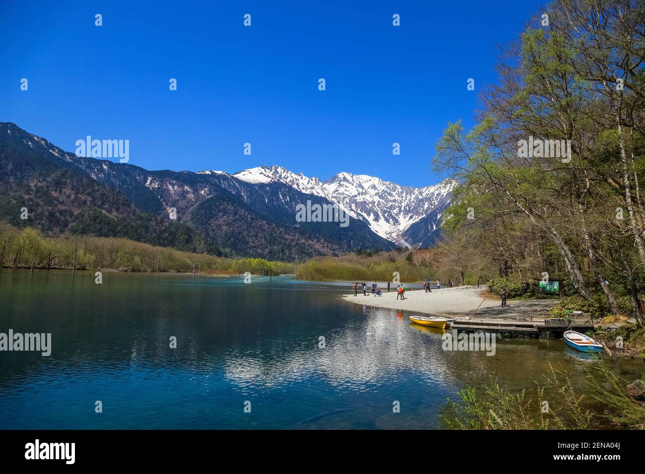 Kamikochi National Park in the Northern Japan Alps of Nagano Prefecture ...