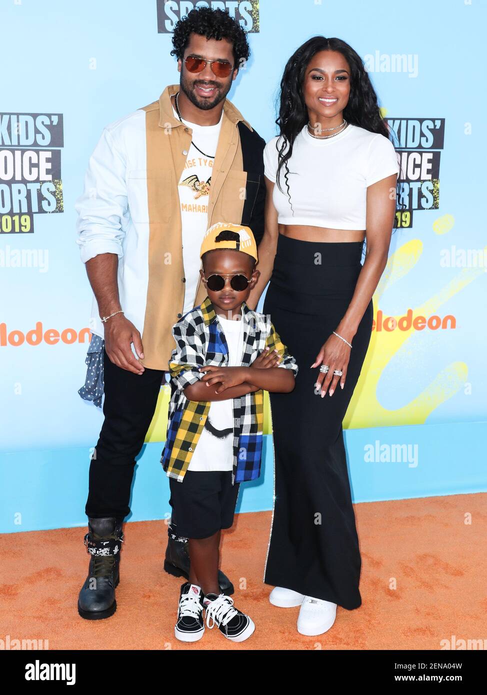 SANTA MONICA, LOS ANGELES, CALIFORNIA, USA - JULY 11: Russell Wilson ...