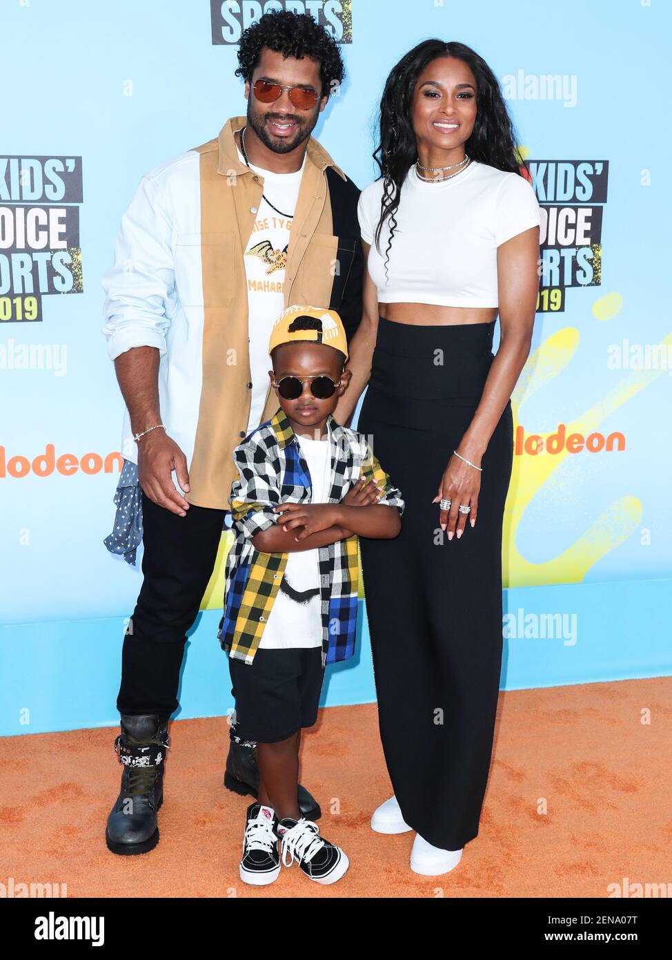 SANTA MONICA, LOS ANGELES, CALIFORNIA, USA - JULY 11: Russell Wilson ...