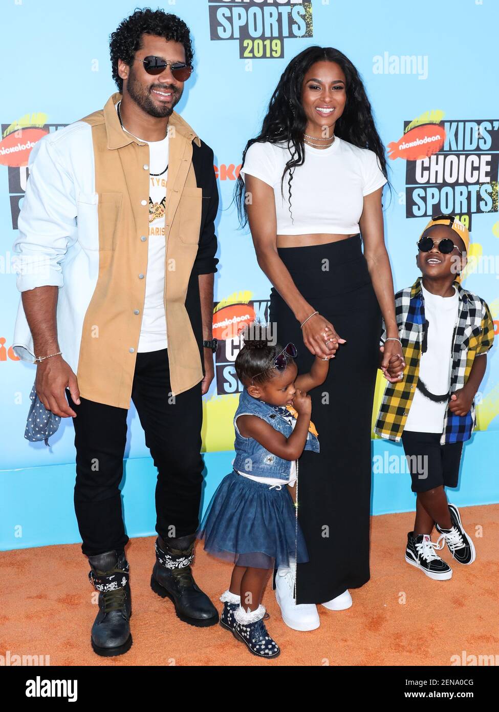 SANTA MONICA, LOS ANGELES, CALIFORNIA, USA - JULY 11: Russell Wilson ...