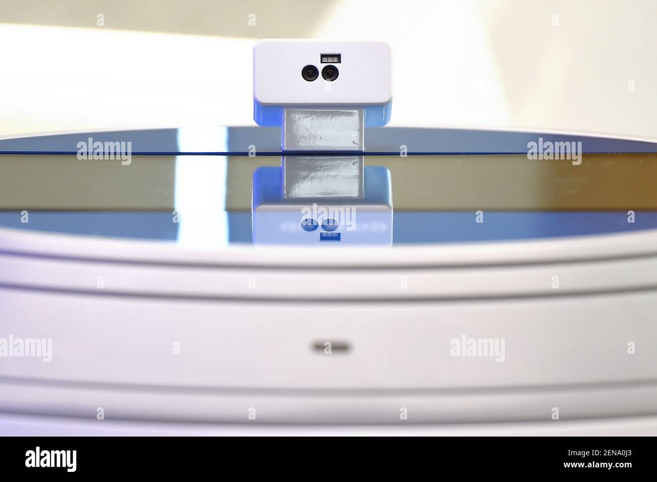 Beijing, China - July 12 2019: 5G+ smart bank, qinghuayuan branch of ...