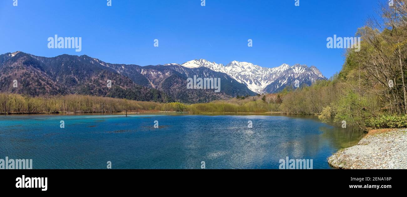 Kamikochi National Park in the Northern Japan Alps of Nagano Prefecture ...