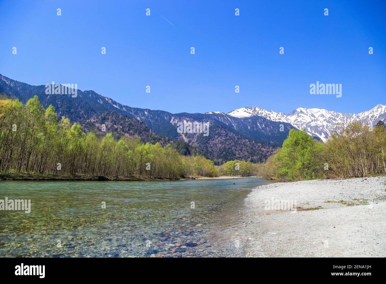 Kamikochi National Park in the Northern Japan Alps of Nagano Prefecture ...