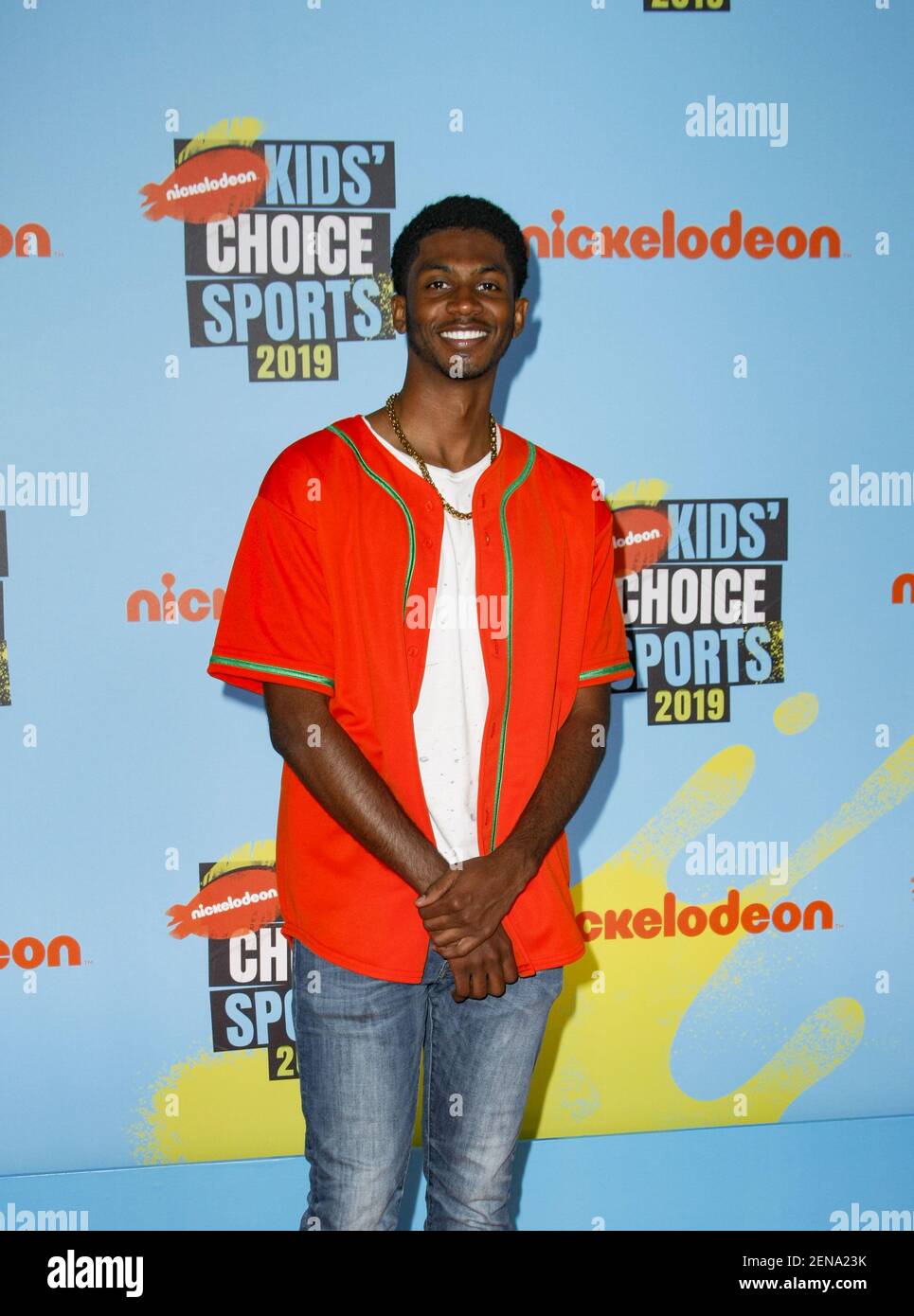 SANTA MONICA, CA - JULY 11: Chaz Smith arrives at the Nickelodeon Kids ...