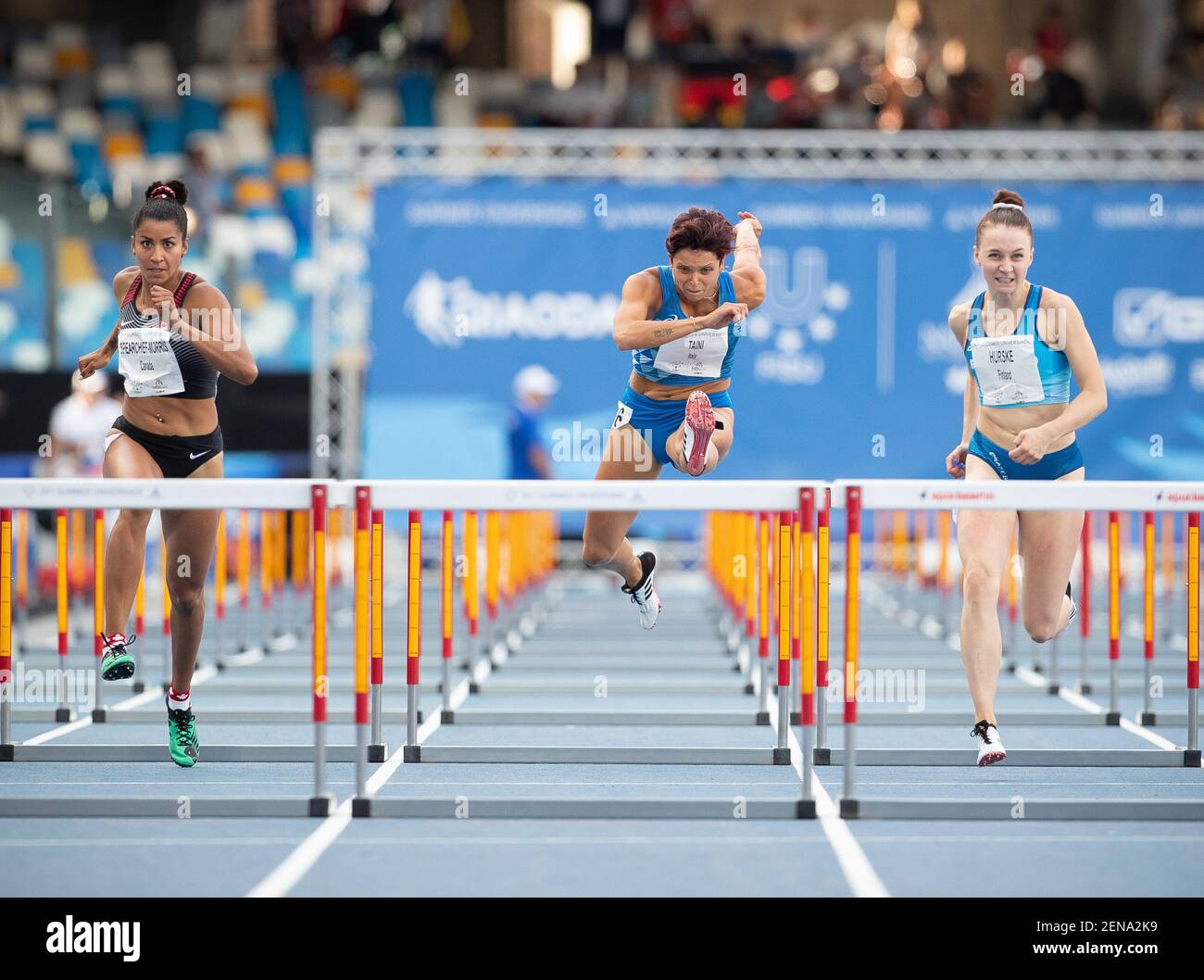 Joy Spearchief Morris of Canada, Silvia Taini of Italy, Reetta Hurske ...