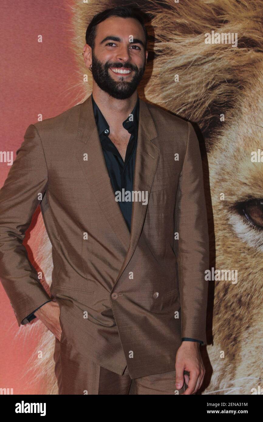 Marco Mengoni (Italian voice of Simba) and Elisa (Italian voice of Nala ...