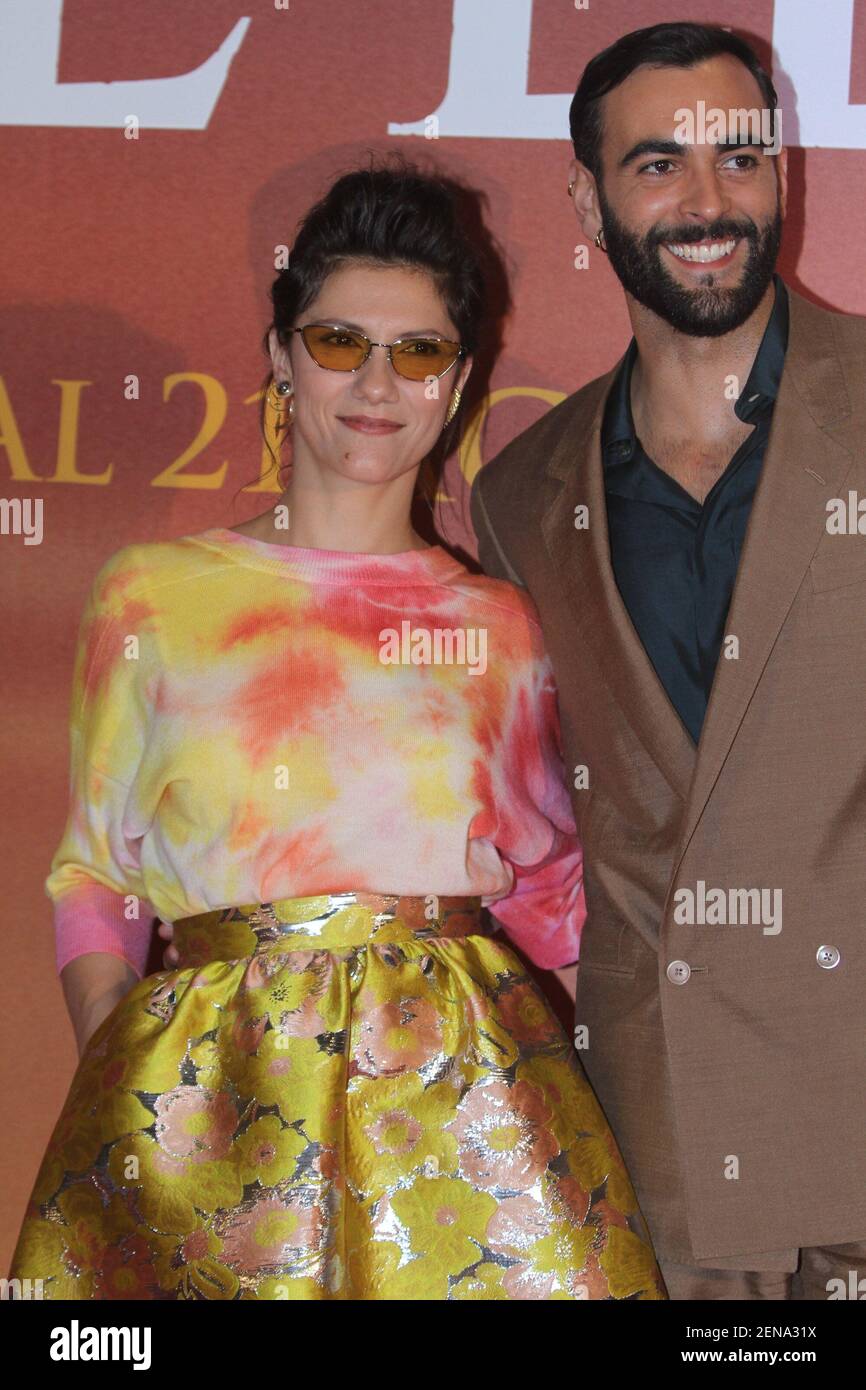 Marco Mengoni (Italian voice of Simba) and Elisa (Italian voice of Nala ...