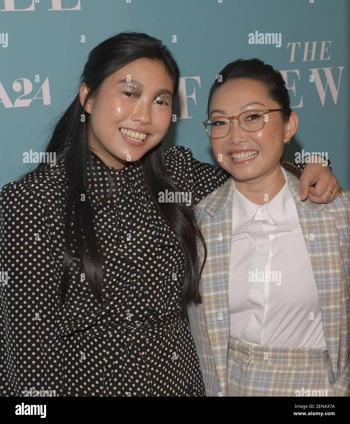 Nora Lum, known professionally as Awkwafina and Lulu Wang attend ...