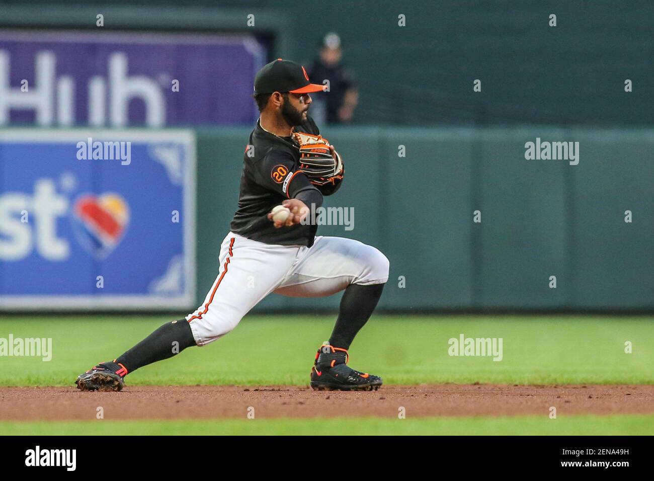 July 12, 2019: Baltimore Orioles second baseman Jonathan Villar (2 ...