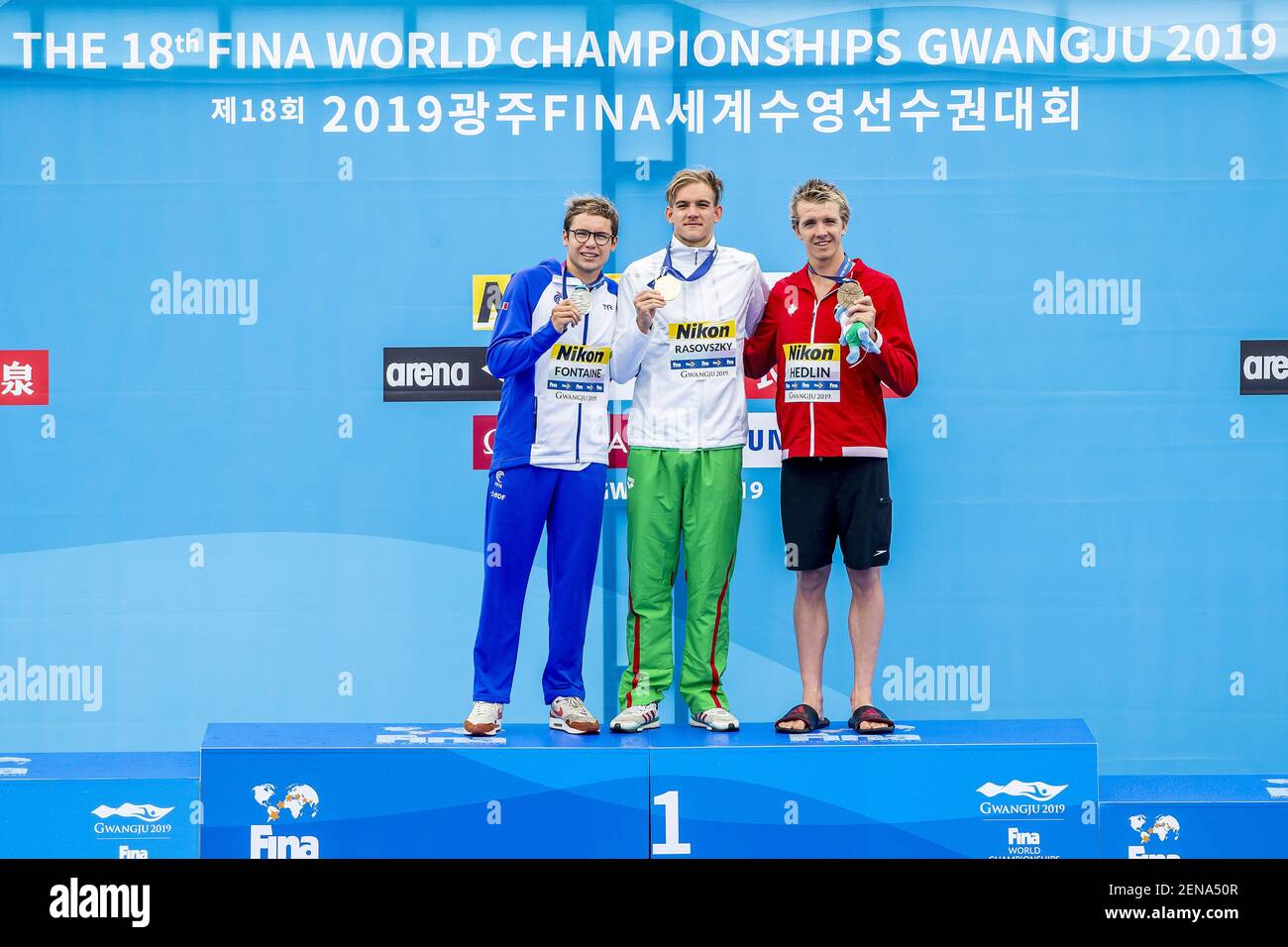 RASOVSZKY Kristof HUN Gold Medal, FONTAINE Logan FRA Silver Medal ...