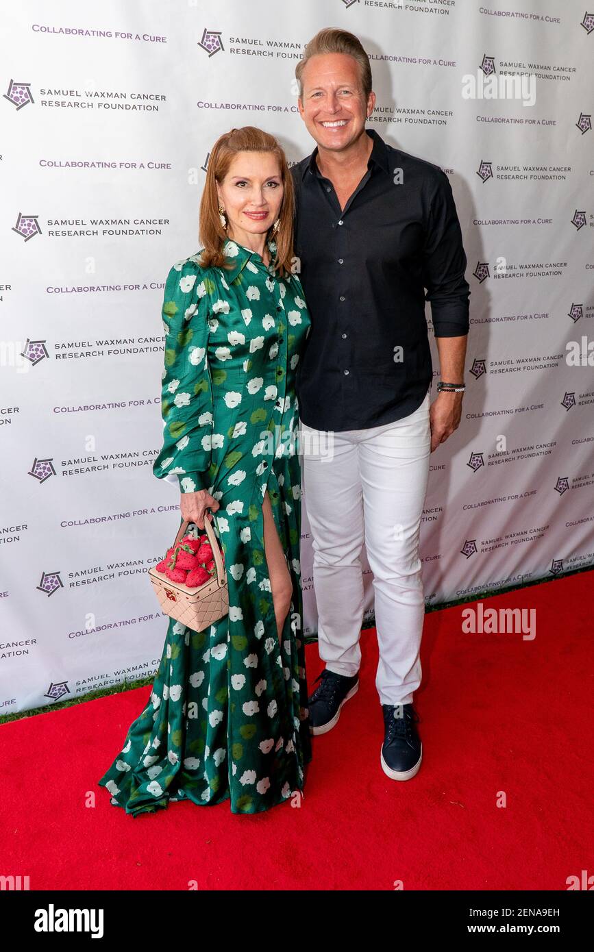 Jean Shafiroff and Chris Wragge attend the 15th Annual Hamptons ...