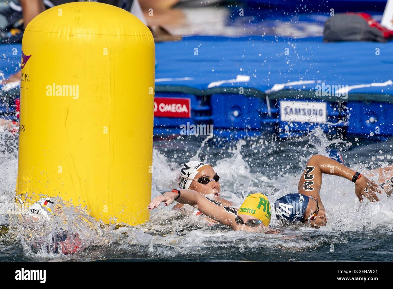 LEE Kareena AUS, CUNHA Ana Marcela BRA Yeosu South Korea 14/07/2019 ...