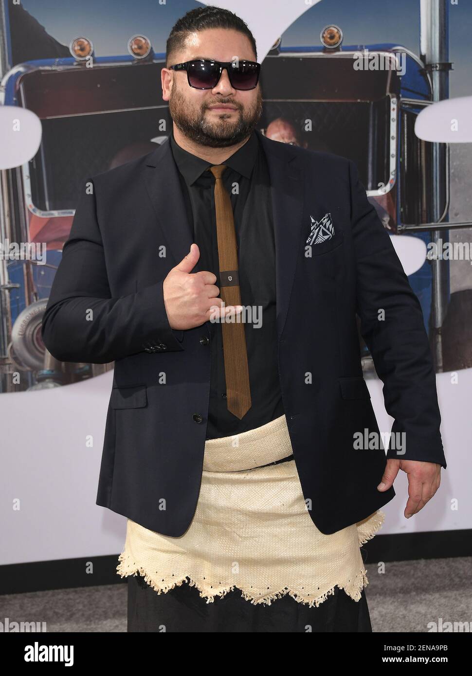 John Tui arrives at the FAST & FURIOUS Presents HOBBS & SHAW World ...
