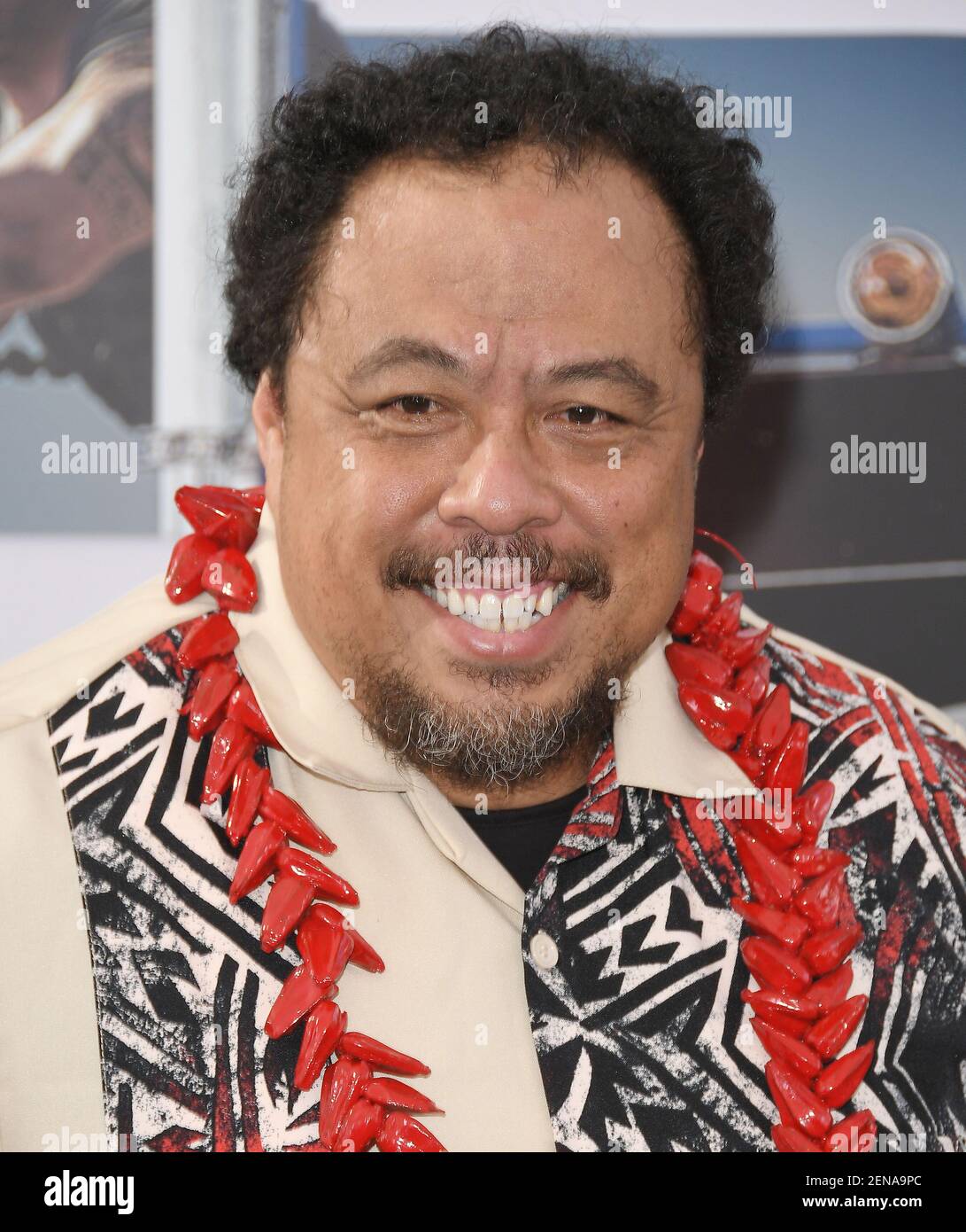 Kelemete Misipeka arrives at the FAST & FURIOUS Presents HOBBS & SHAW ...