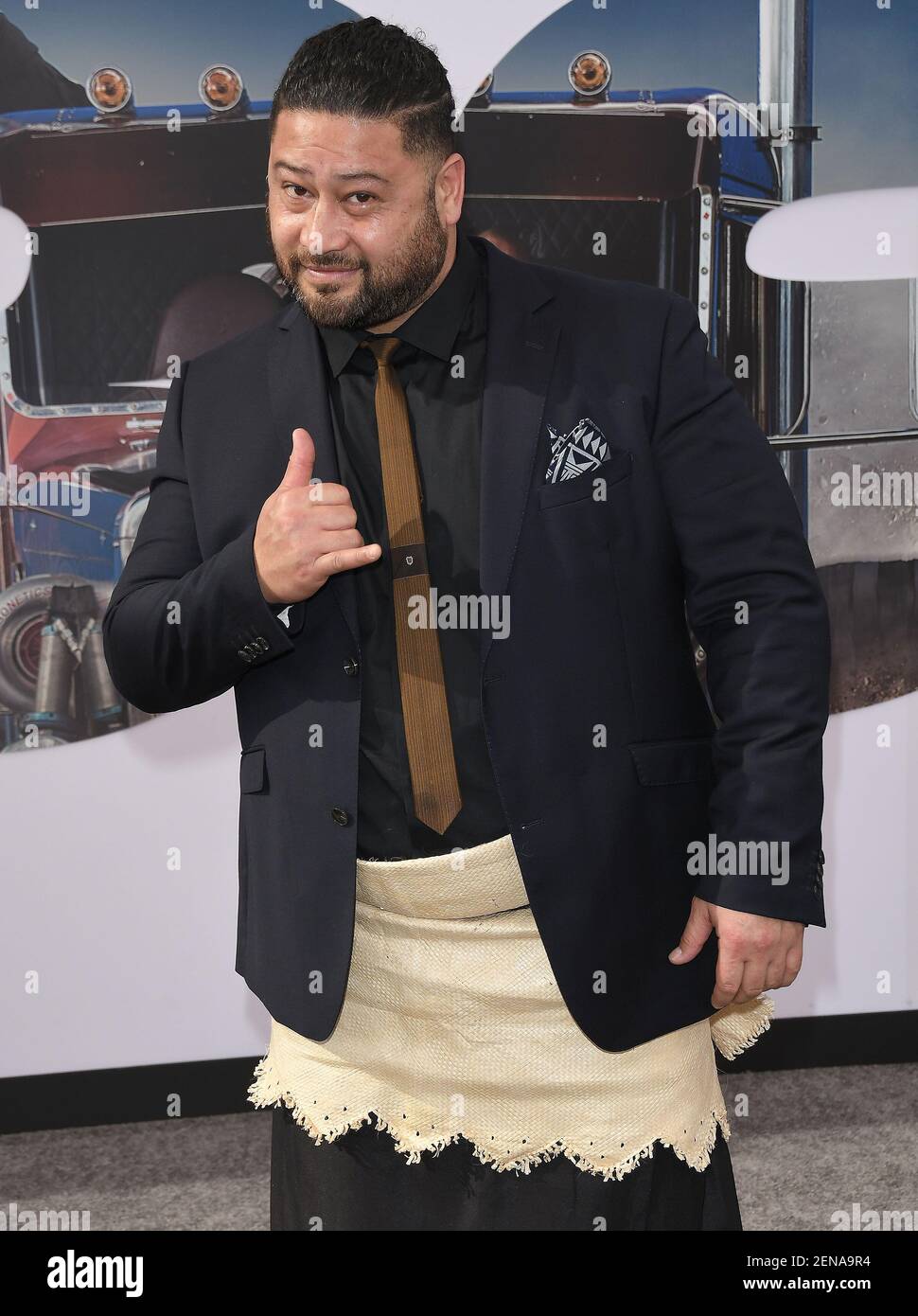 John Tui arrives at the FAST & FURIOUS Presents HOBBS & SHAW World ...