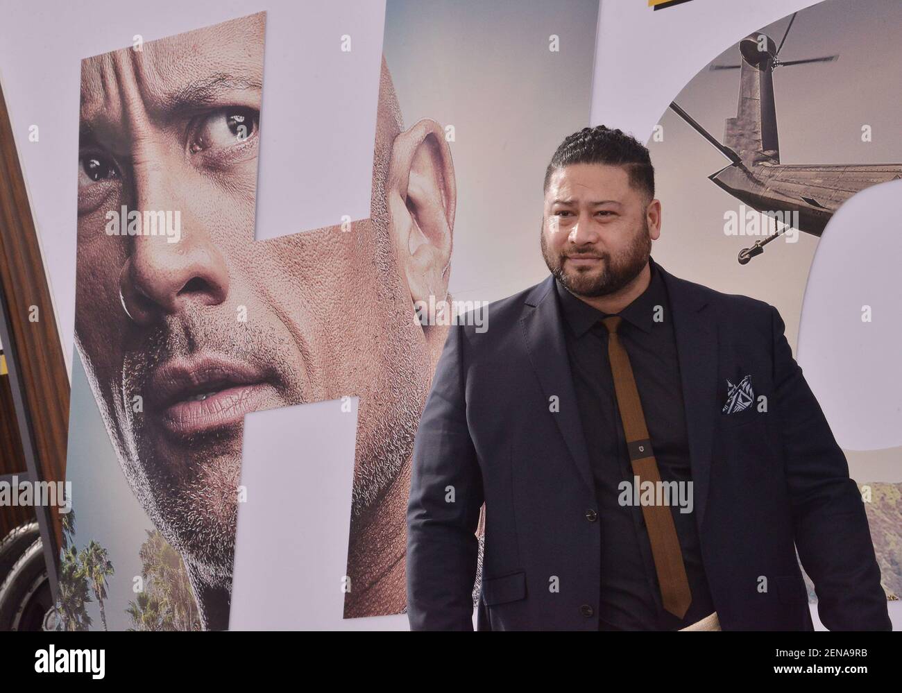 John Tui arrives at the FAST & FURIOUS Presents HOBBS & SHAW World ...