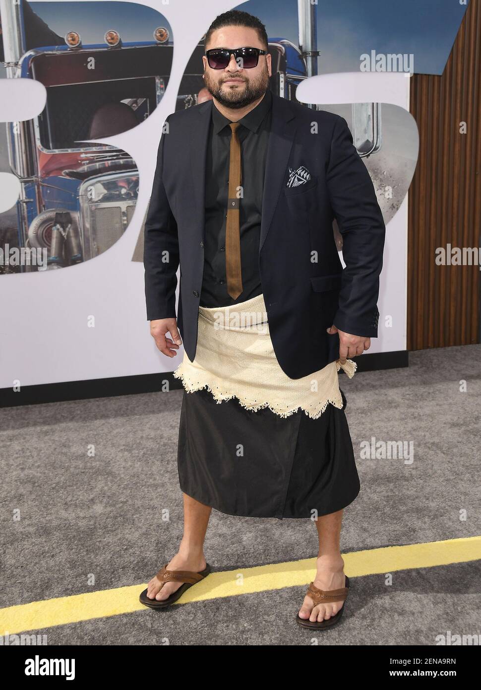 John Tui arrives at the FAST & FURIOUS Presents HOBBS & SHAW World ...