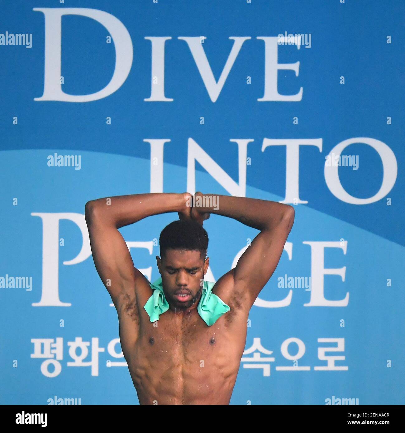 Yona Knight Wisdom JAM Jamaica Gwangju South Korea 14/07/2019 Men's 1m ...
