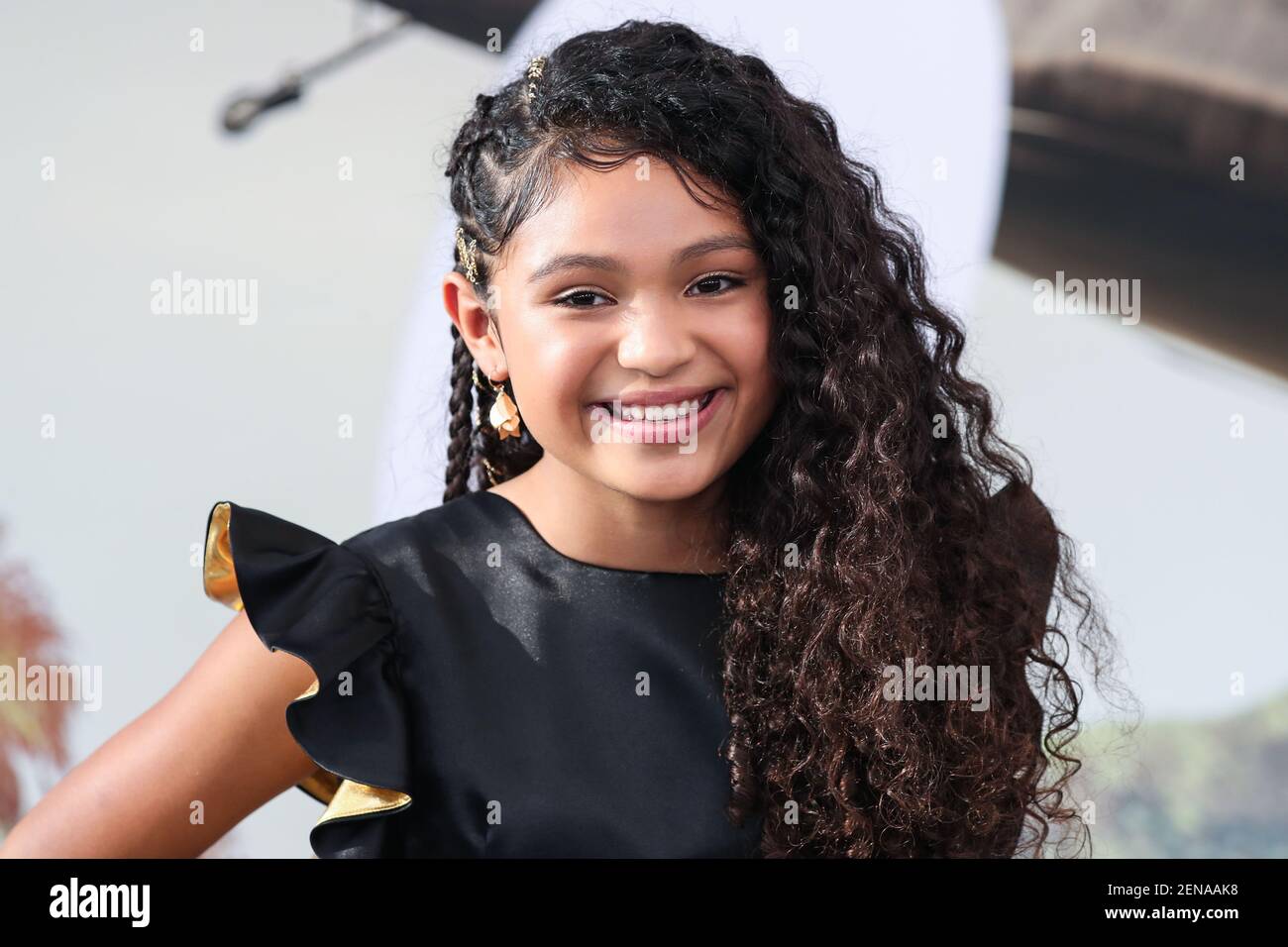 HOLLYWOOD, LOS ANGELES, CALIFORNIA, USA - JULY 13: Actress Eliana Su'a ...