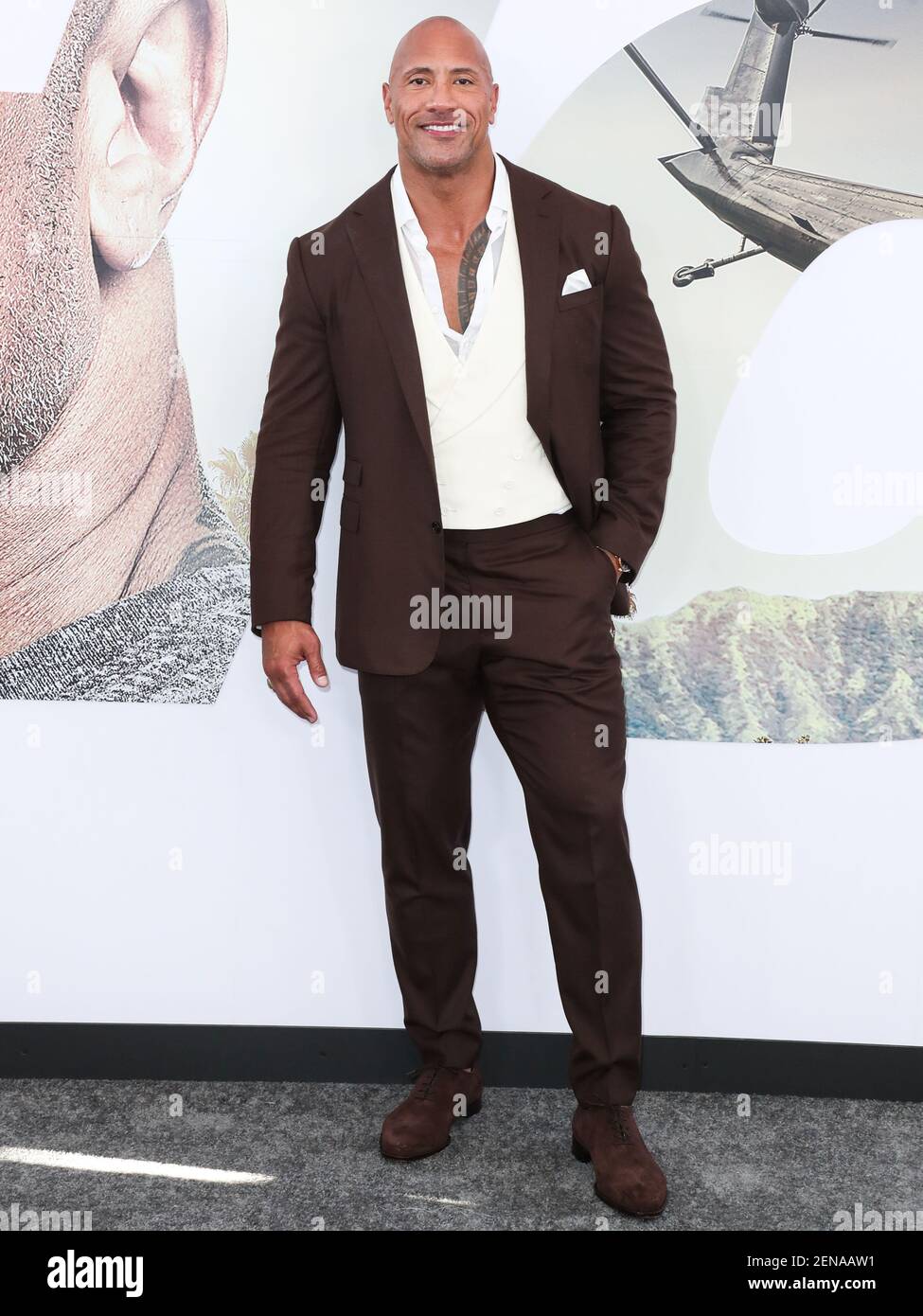 HOLLYWOOD, LOS ANGELES, CALIFORNIA, USA - JULY 13: Actor Dwayne Johnson ...
