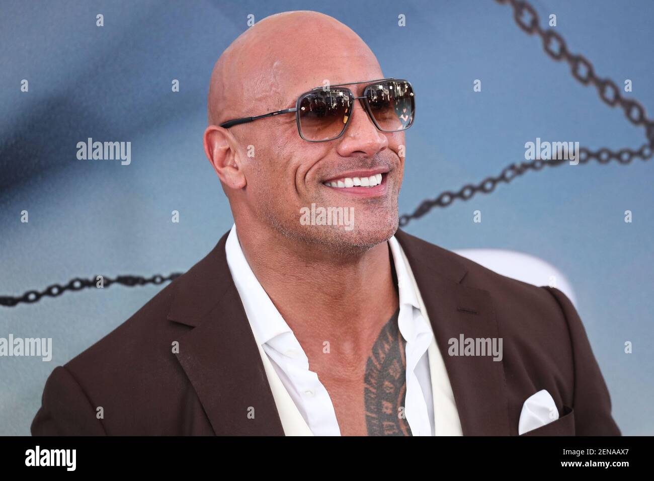 HOLLYWOOD, LOS ANGELES, CALIFORNIA, USA - JULY 13: Actor Dwayne Johnson ...