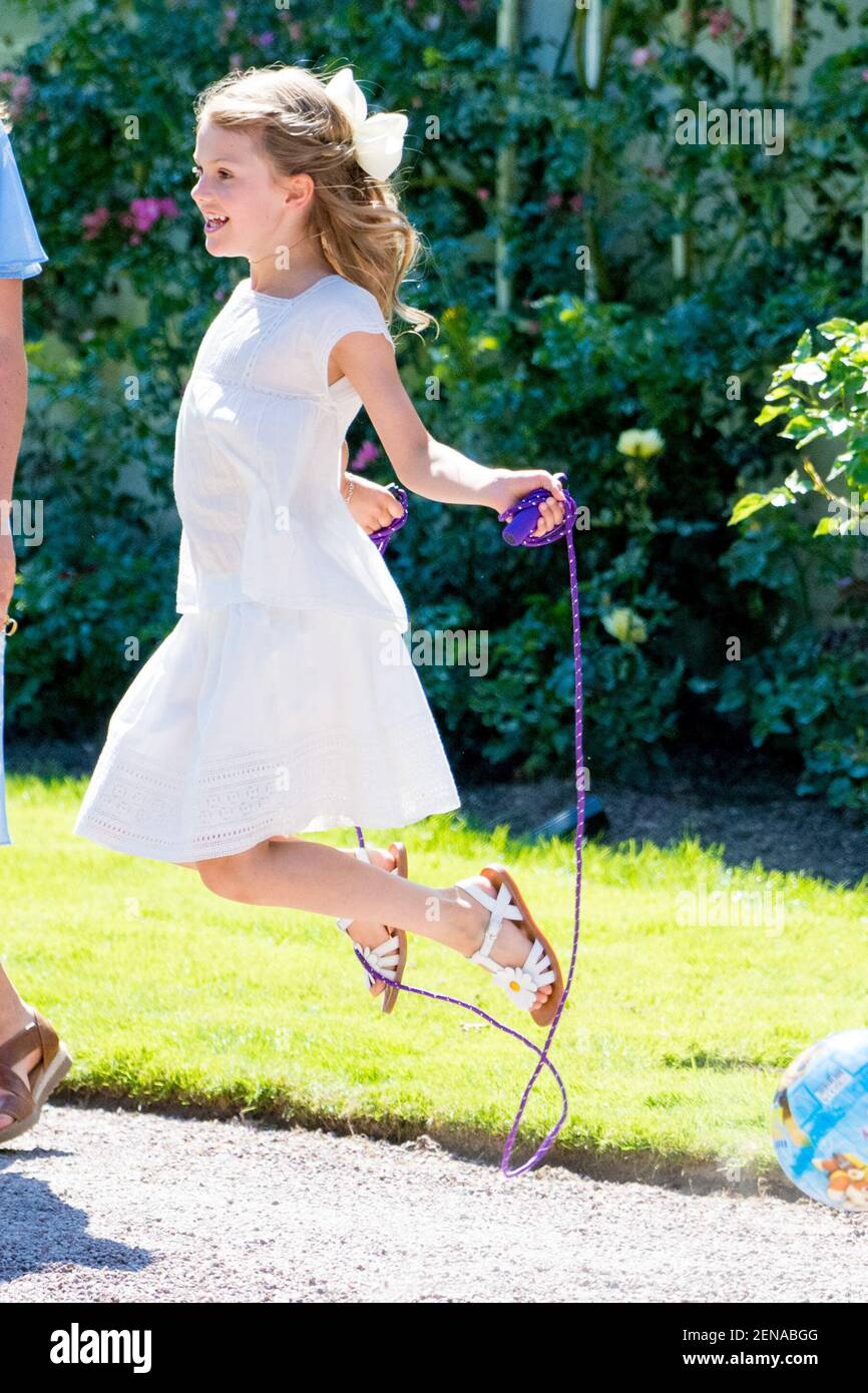 Princess Estelle during the festivities for the Crown Princess her 42nd ...