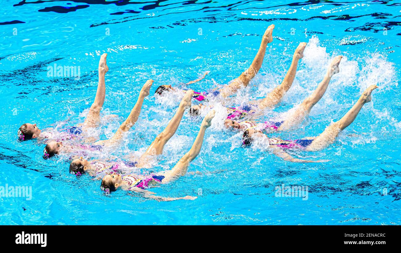 ARKHIPOVSKAIA Anastasiia CHIGIREVA Vlada, DOROSHKO Mayya GOLIADKINA ...
