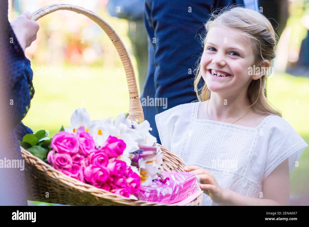 Princess Estelle during the festivities for the Crown Princess her 42nd ...